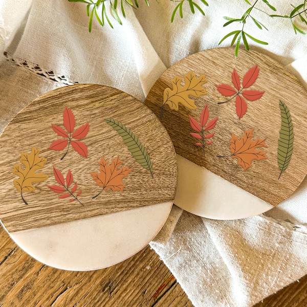 Fall Coasters - Etsy