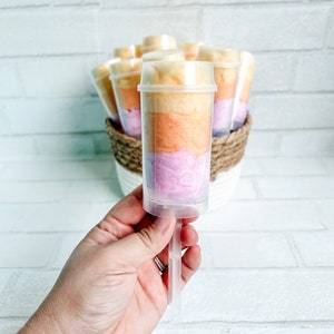 Push Pop Cotton Candy Party Favors - Gourmet Cotton Candy - Birthday ...