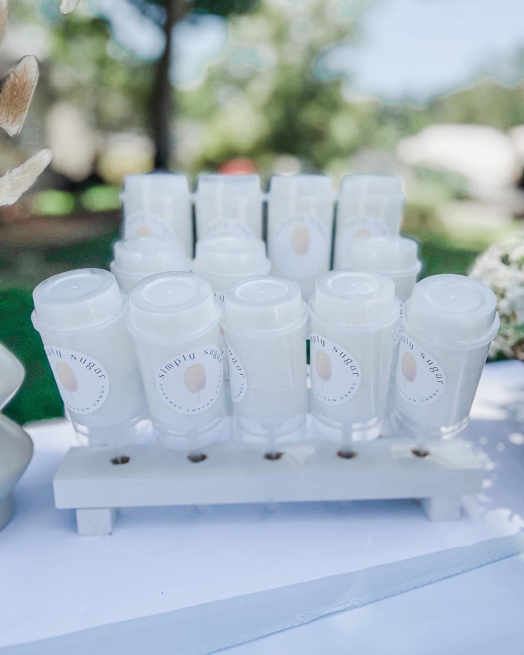 Cotton Candy Push-pop - Cotton Candy Party Favors - Dye Free Cotton ...