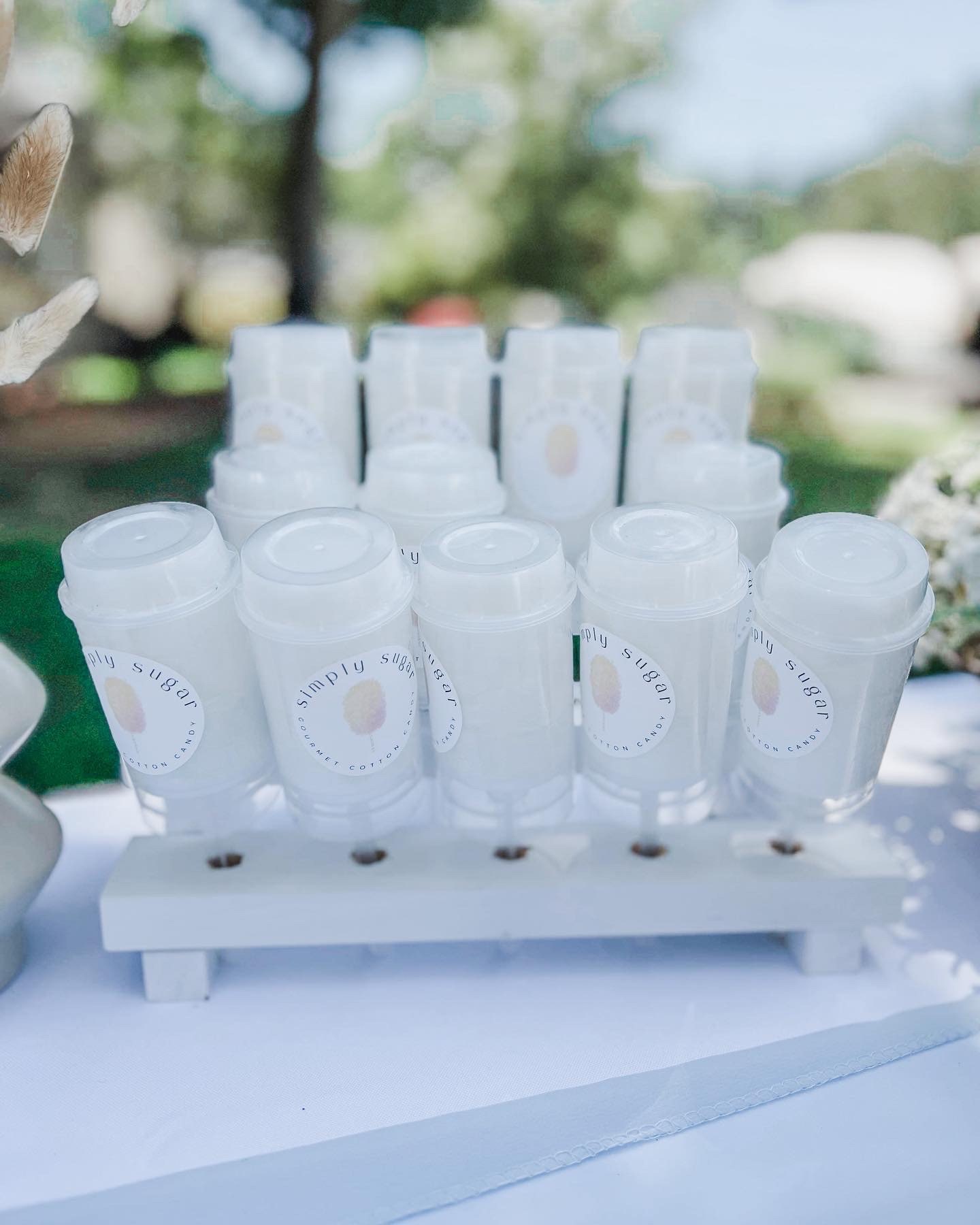 Cotton Candy Push-pop Cotton Candy Party Favors Dye Free Cotton Candy ...