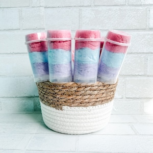 Push Pop Cotton Candy Party Favors - Gourmet Cotton Candy - Birthday ...