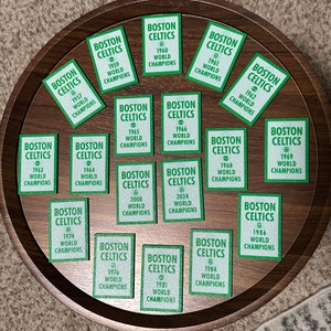 Boston Celtics Championship Banner Magnets - Etsy