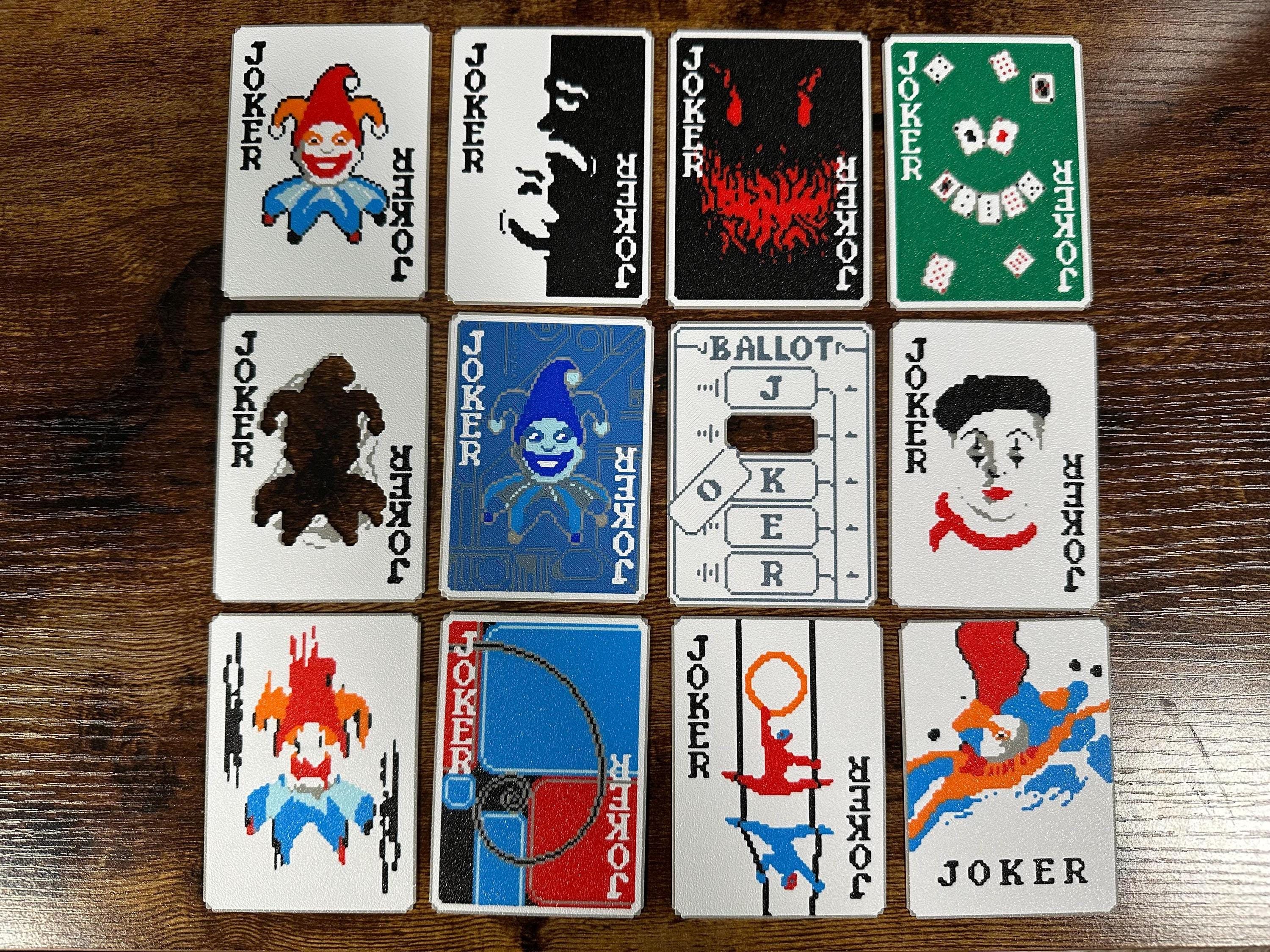 Joker Cards | Balatro Inspired 3D Printed Physical Cards - Etsy