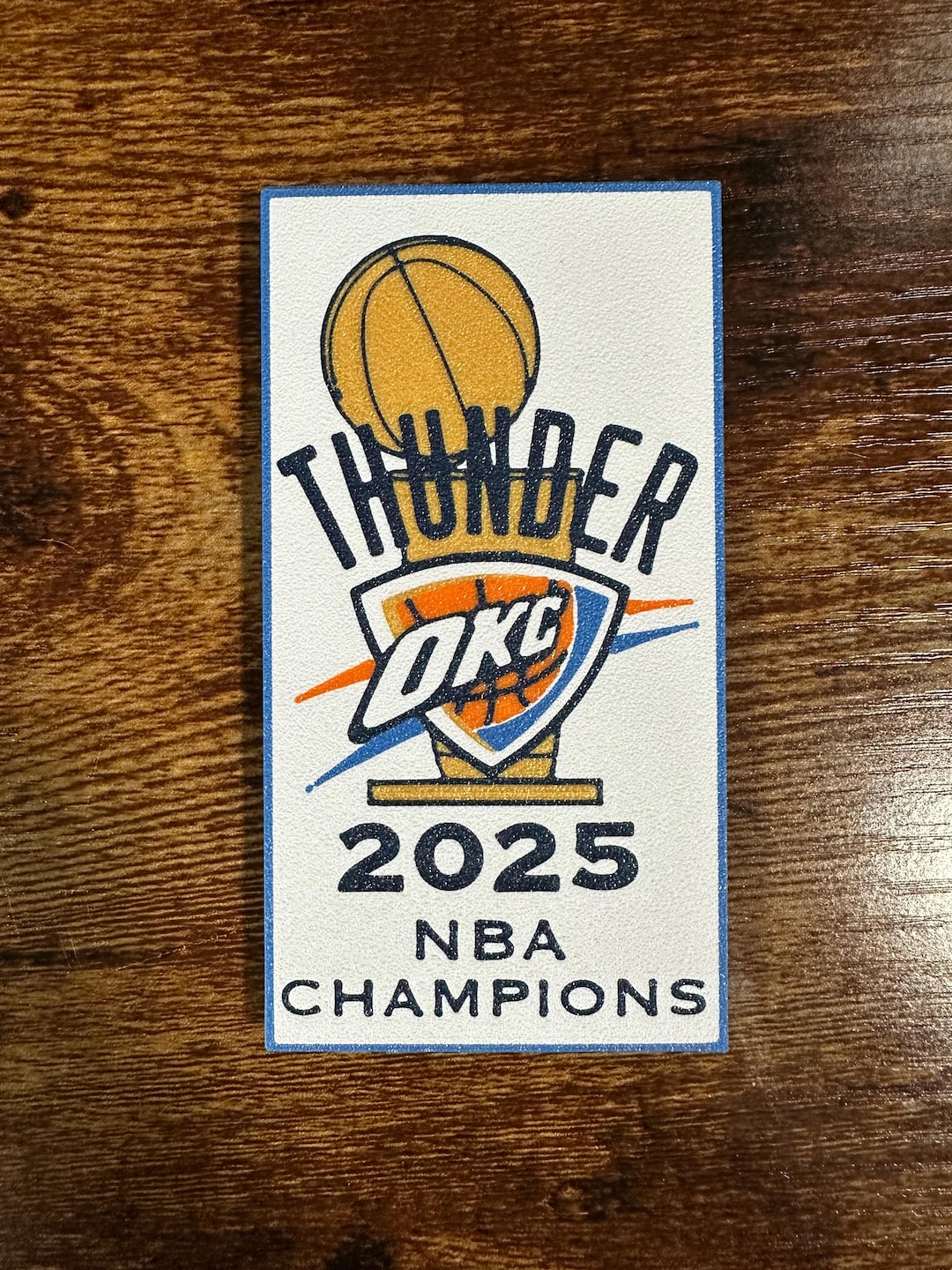 OKC Thunder Champions Magnet - Etsy