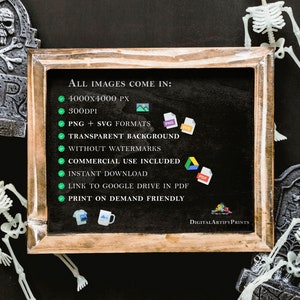 25 Haunted Bus Halloween Cute Cartoon Clipart, Spooky Graphics, Paper ...