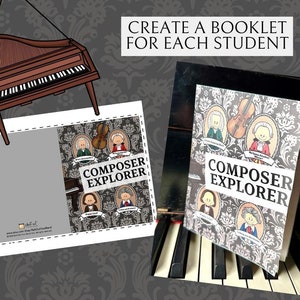 Piano Lesson Practice Incentive Program: Composer Explorer | Printable ...