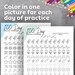 Printable Practice Challenge Sheets - 30, 100, and 120 Day Challenges ...