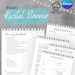 Recital Printable Bundle: Recital Planner, Student Checklist, Program ...