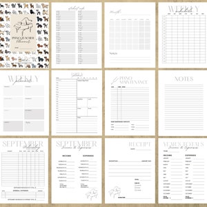 Piano Teacher Printable Planner - Pups - Etsy