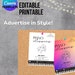 Printable Editable Piano Lesson Flyer - Etsy