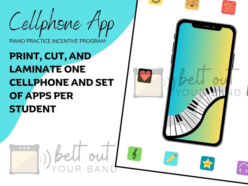 Piano Lesson Practice Incentive Program: Cellphone App | Educational ...