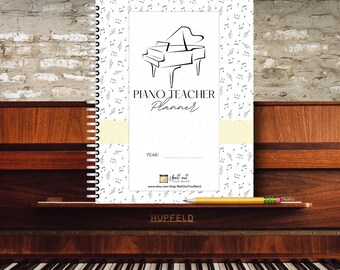Piano Teacher Printable Planner Pups - Etsy