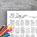 Printable Practice Challenge Sheets - 30, 100, and 120 Day Challenges ...