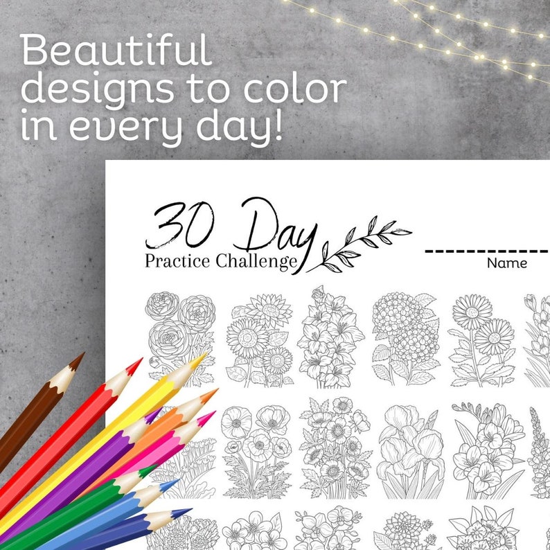 Printable Practice Challenge Sheets - 30, 100, and 120 Day Challenges ...