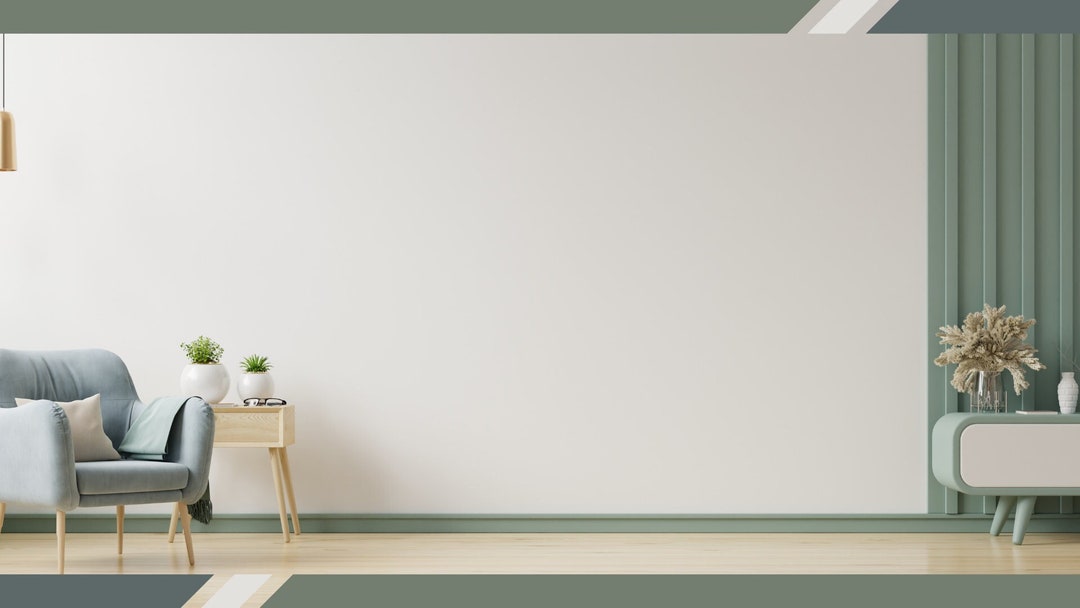 Virtual Background Living Room Teams Zoom - Etsy