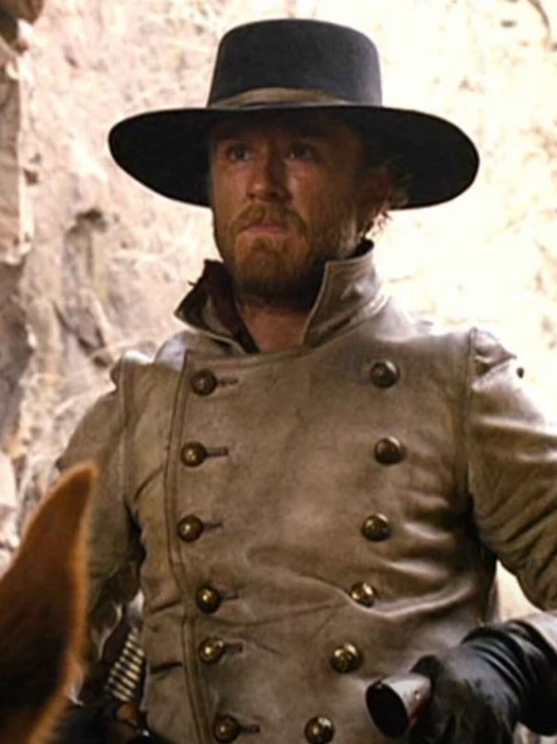 310 to Yuma Charlie Prince Jacket Costume Distressed Wax Tailcoat Real ...