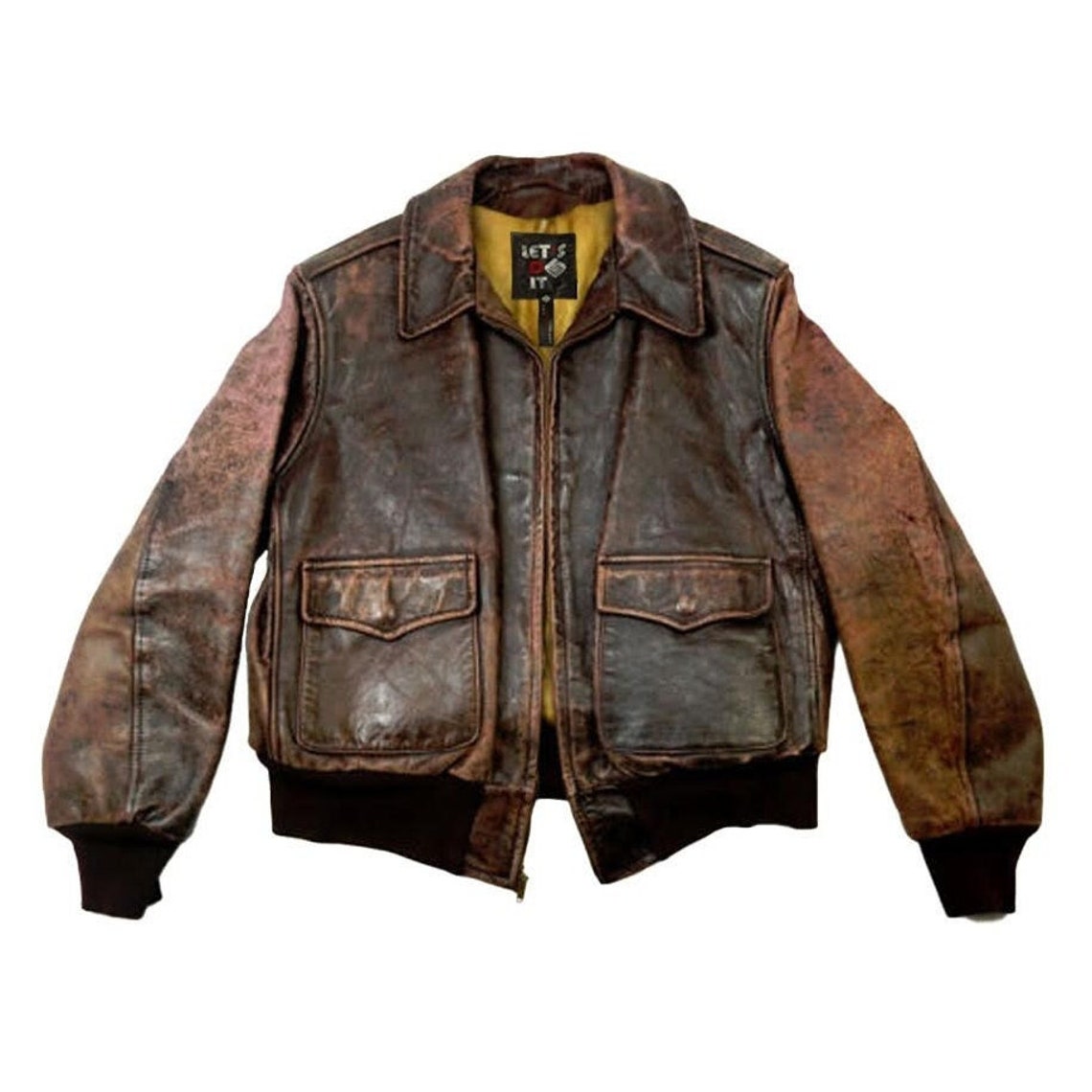 1940s G1 Military Bomber Jacket Vintage Style Streetwear Mens - Etsy