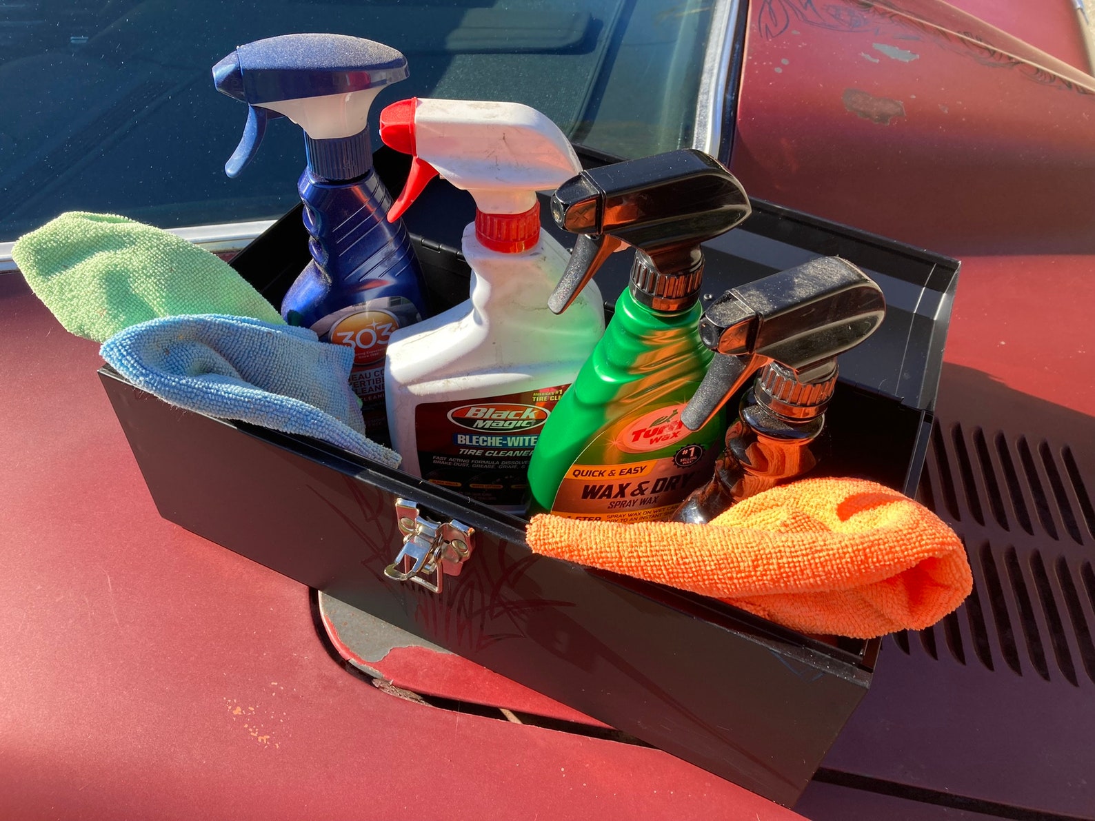 Blue Pinstripe Toolbox Hotrod Rockabilly - Etsy