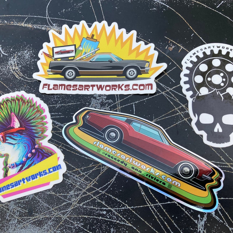 Rockabilly Stickers - Etsy
