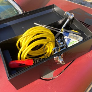 Blue Pinstripe Toolbox Hotrod Rockabilly - Etsy