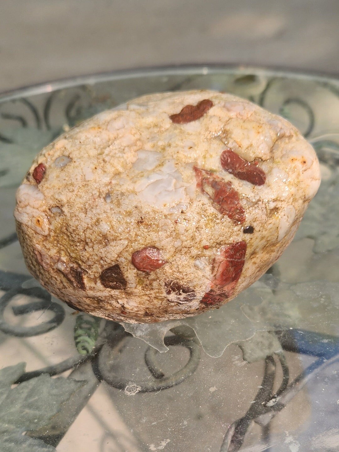 Large Michigan Pudding Stone 2 Lb. - Etsy