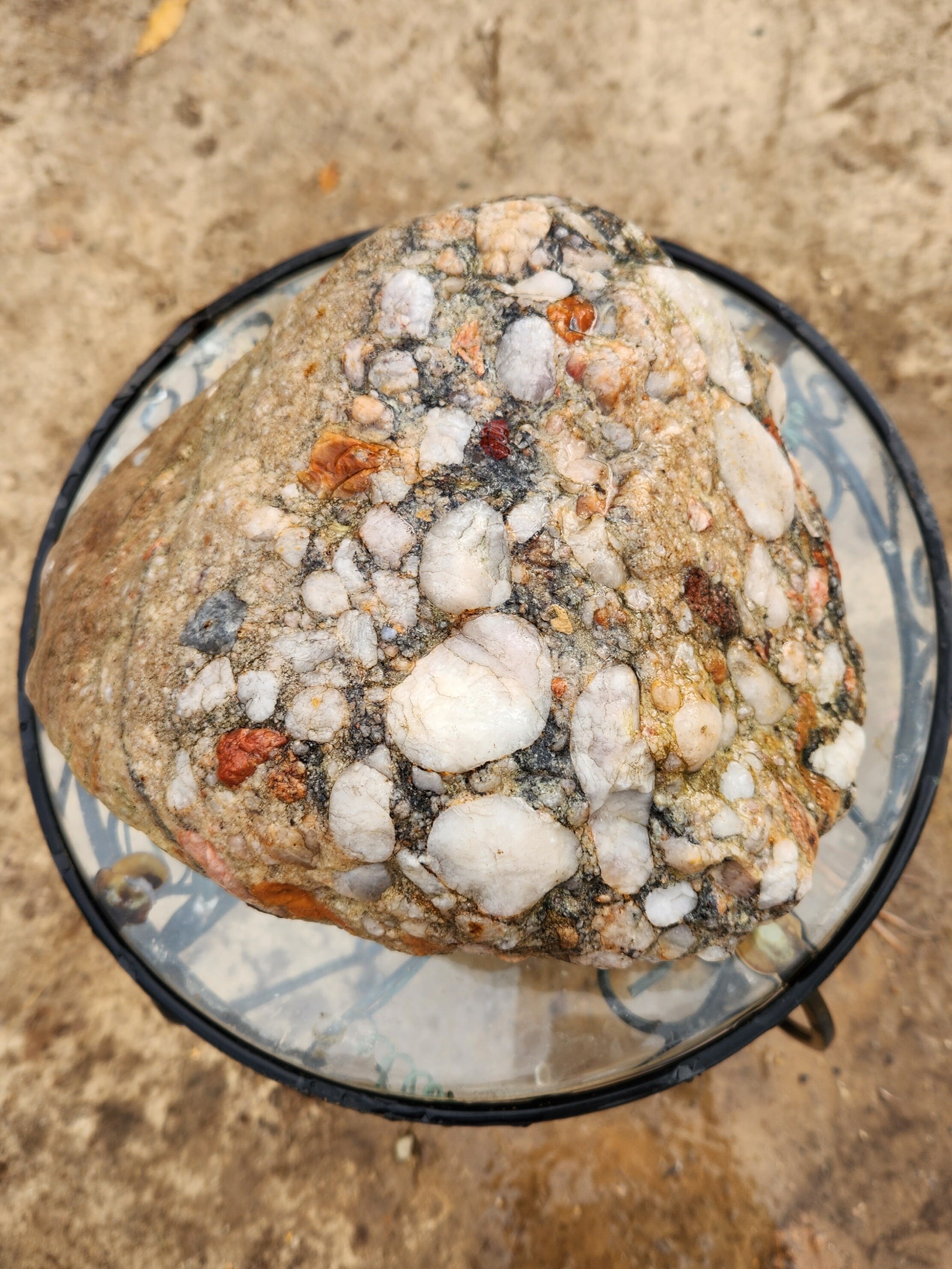 Huge Pudding Stone Michigan Pudding Stone so Many Chunks - Etsy