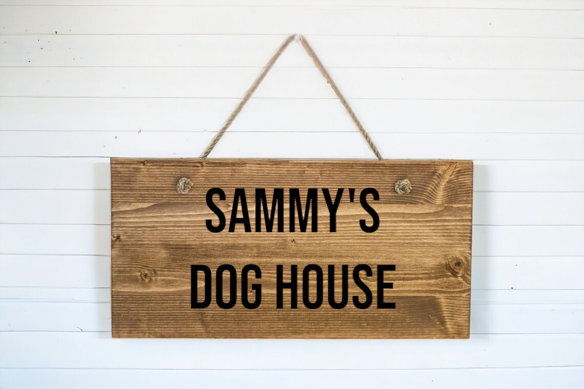 Custom Pet Sign, Custom Pet Decor, Pet Name Sign, Personalized Dog Sign ...