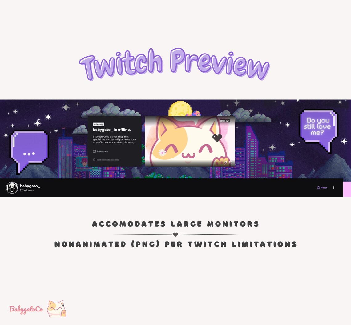 Set of 3 Starry Night Sky Animated Discord & Twitch Profile Banner - 3: ...