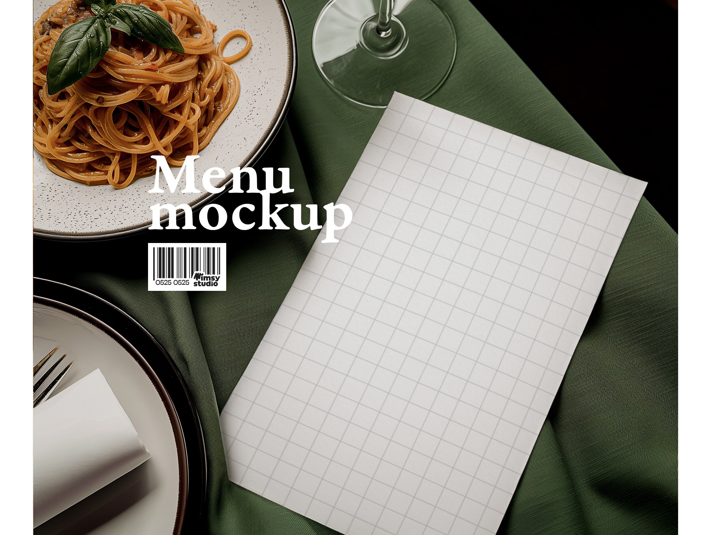 Professional Restaurant Menu Mockup - Editable PSD Template Ideal for ...