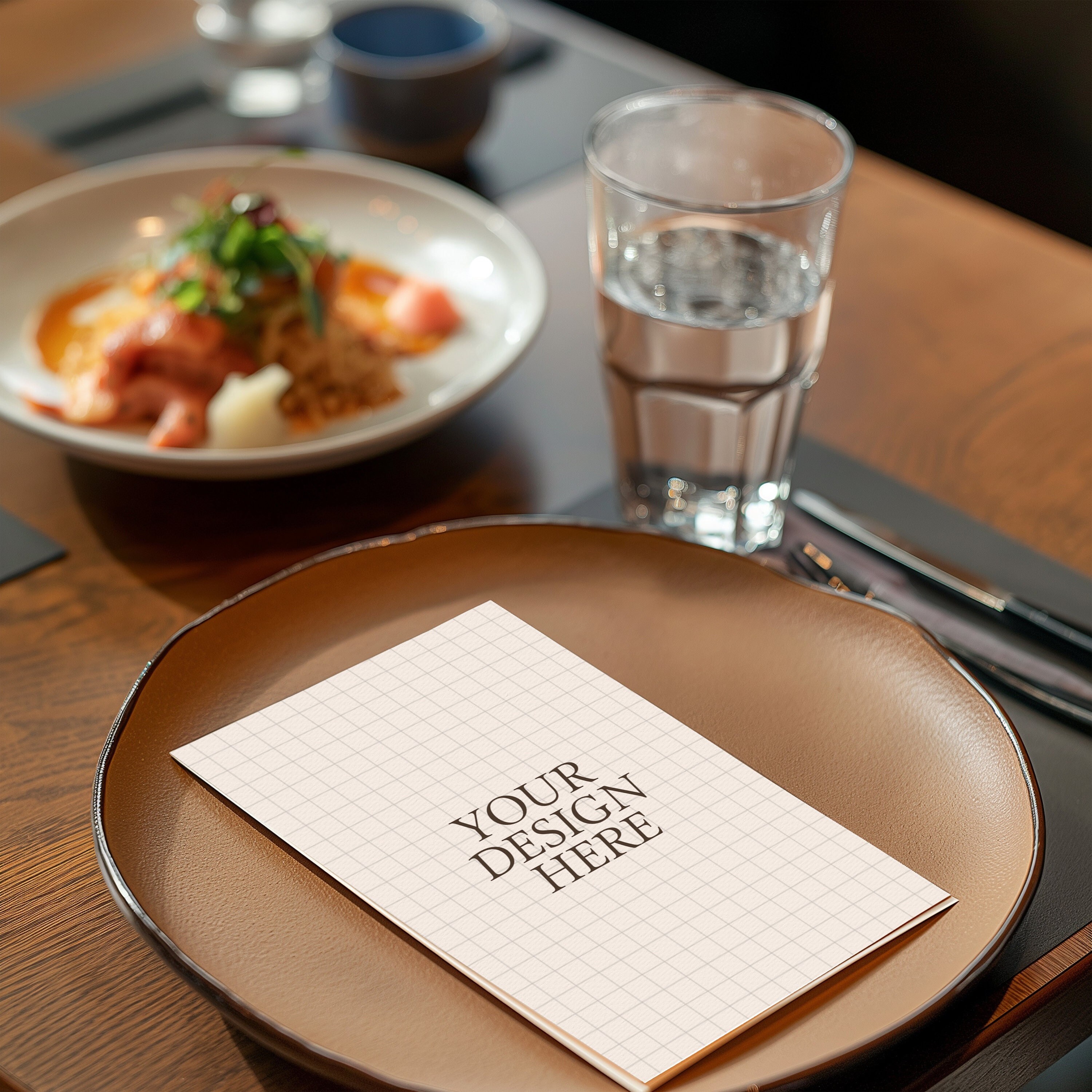 Restaurant Menu Mockup PSD Poster Mockup, Restaurant Poster, Menu ...