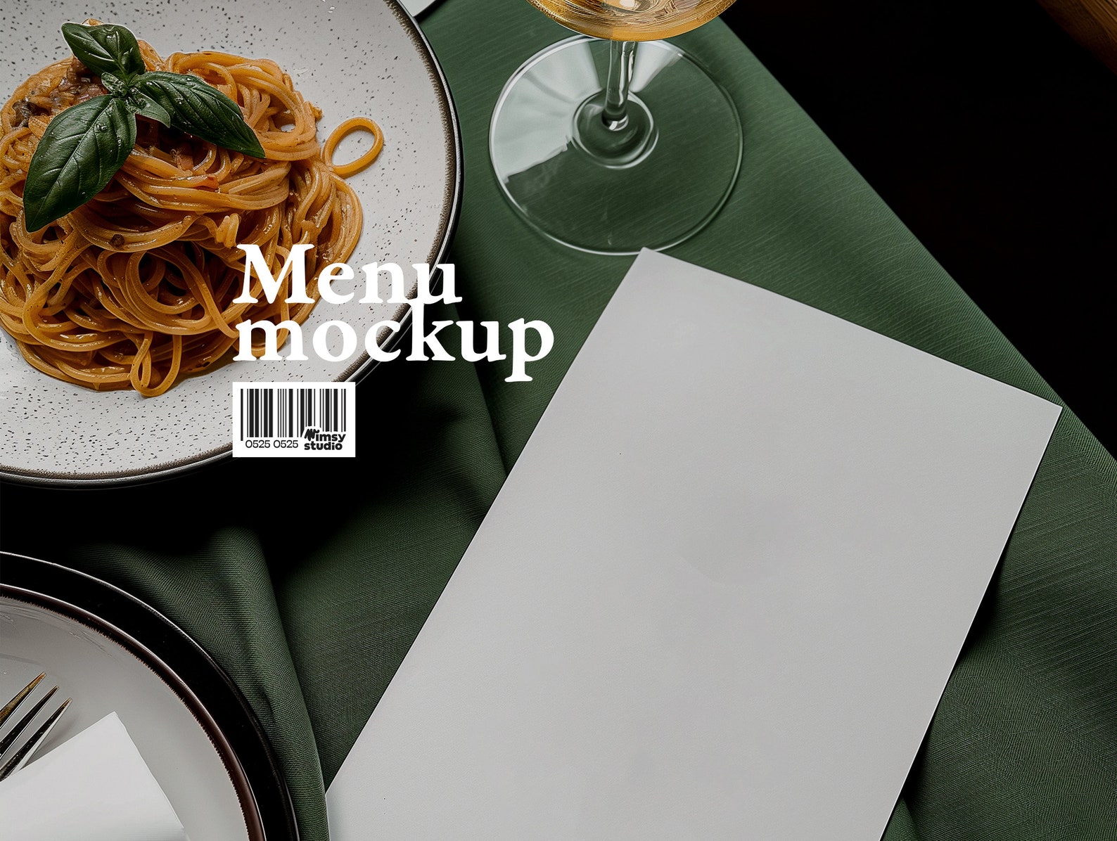 Restaurant Menu Mockup Professional Menu Mockup for Restaurants ...