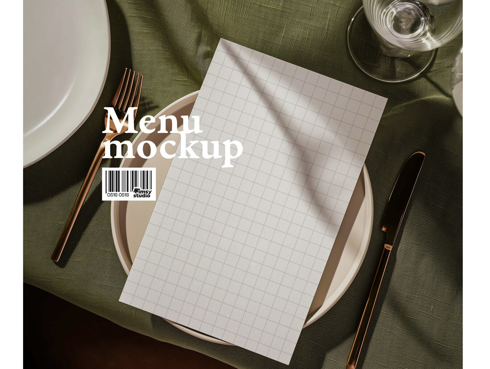 Restaurant Menu Mockup: Professional Template for Digital Branding ...