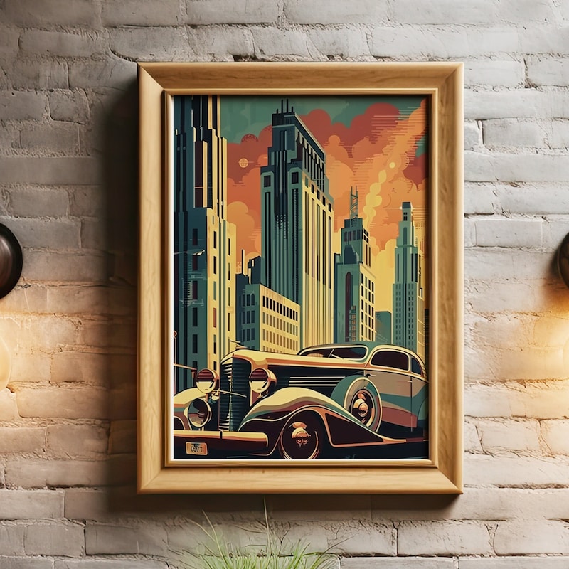Automobile Wall Art - Etsy