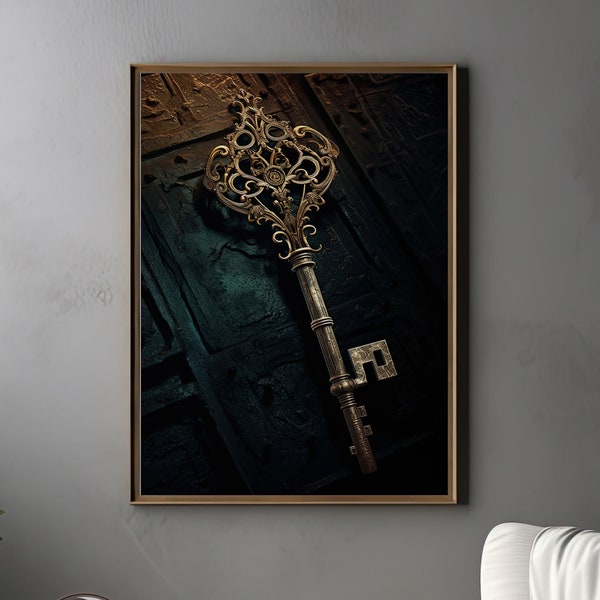 Gothic Key - Etsy