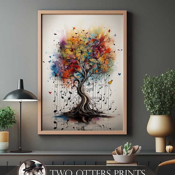 Abstract Music Art - Etsy