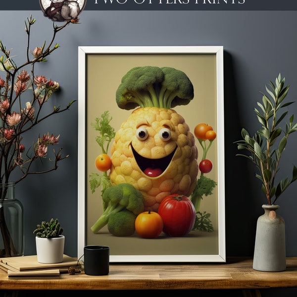 Vegetable Art Print - Etsy