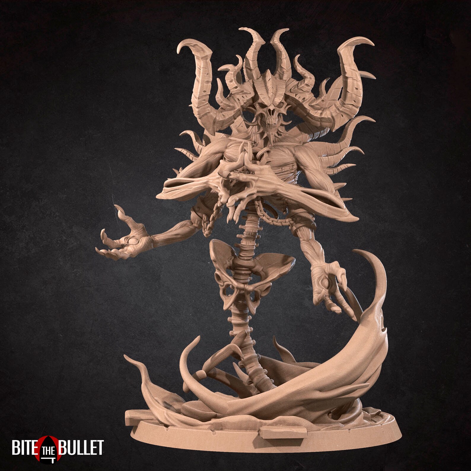 Lord of Hatred - Bone Devil - Demon - Etsy