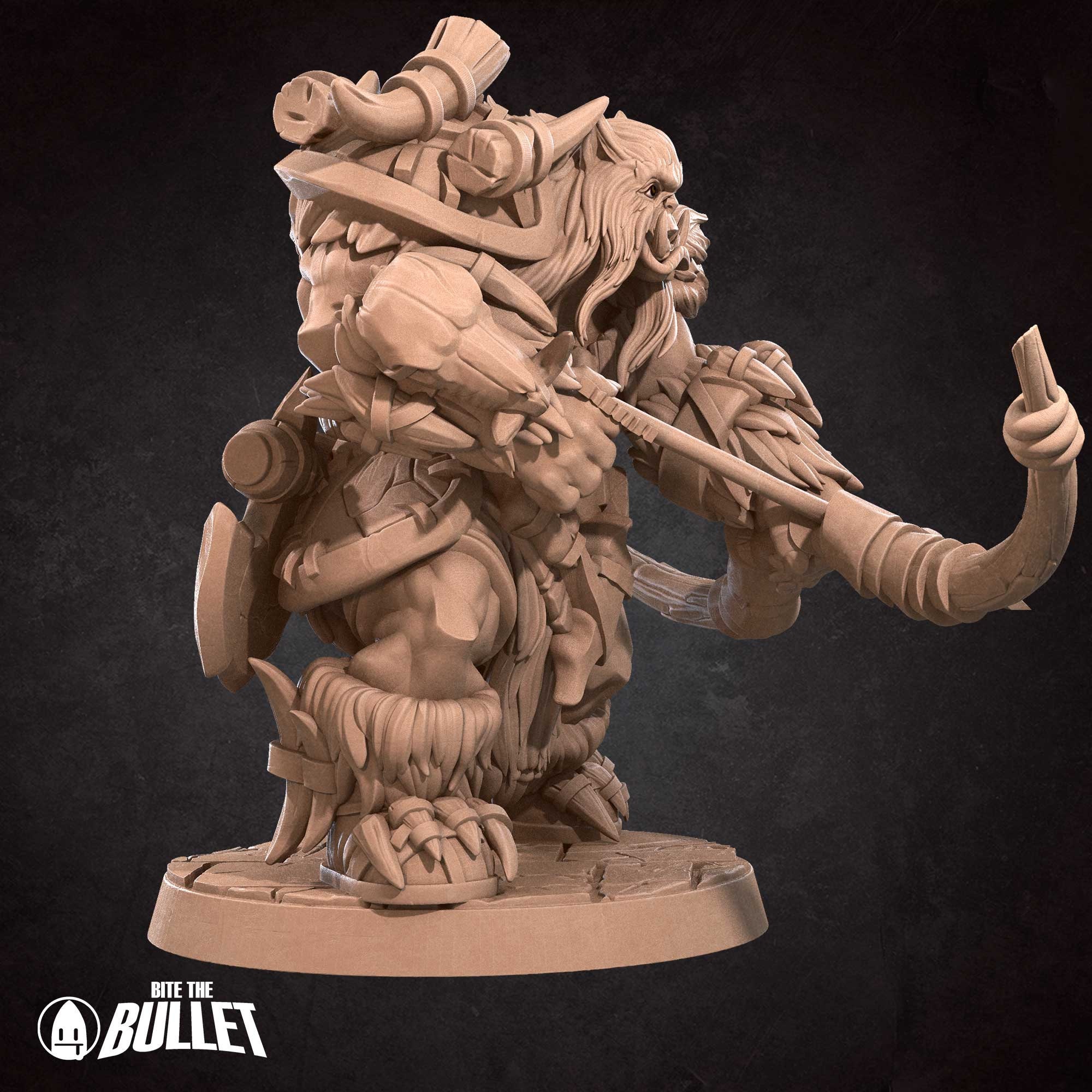 Orc Ranger W/ Optional Bear Companion - Etsy