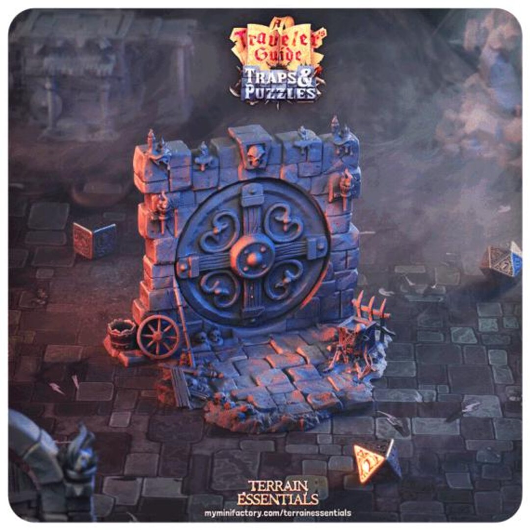 Secret Door Interactive Terrain by Cast N Play - Etsy