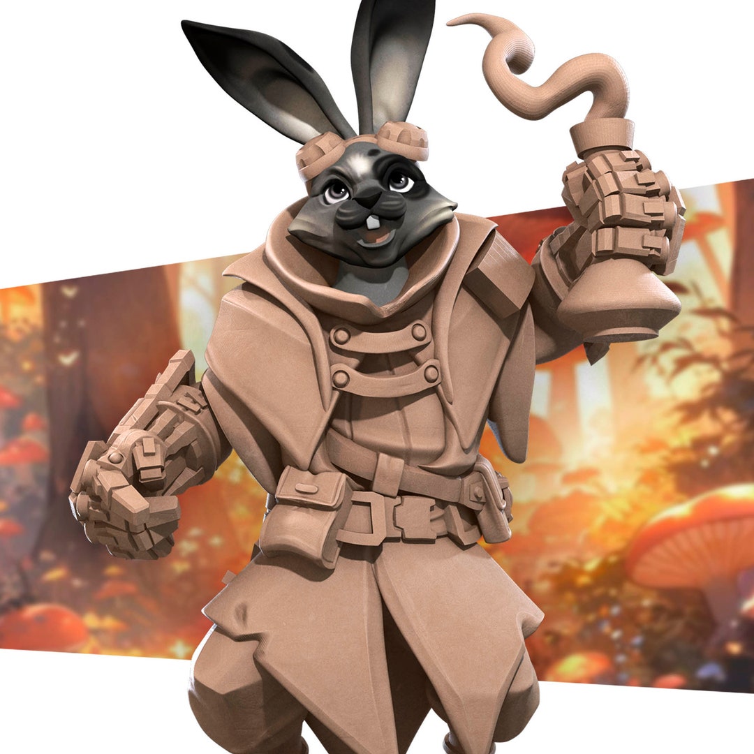 Harengon Artificer Rabbitkin Inventor - Etsy
