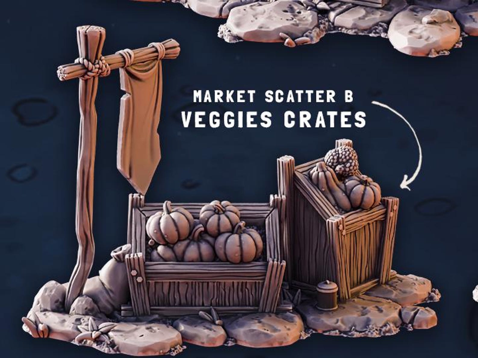 Medieval Market Scatter by Cast N Play's Terrain Essentials - Seven ...