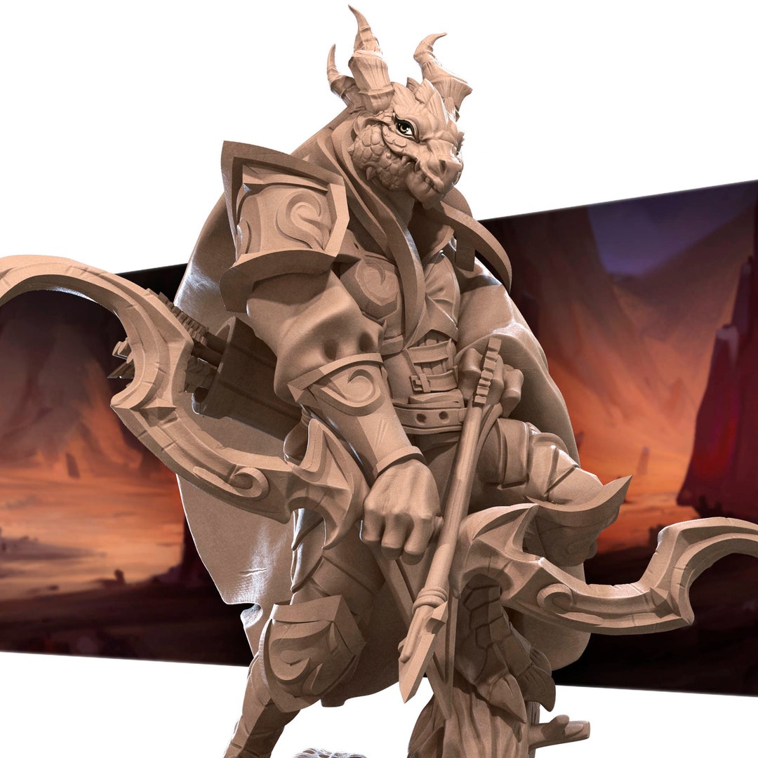 Dragonborn Ranger by Bite the Bullet - 2 Variations - Etsy