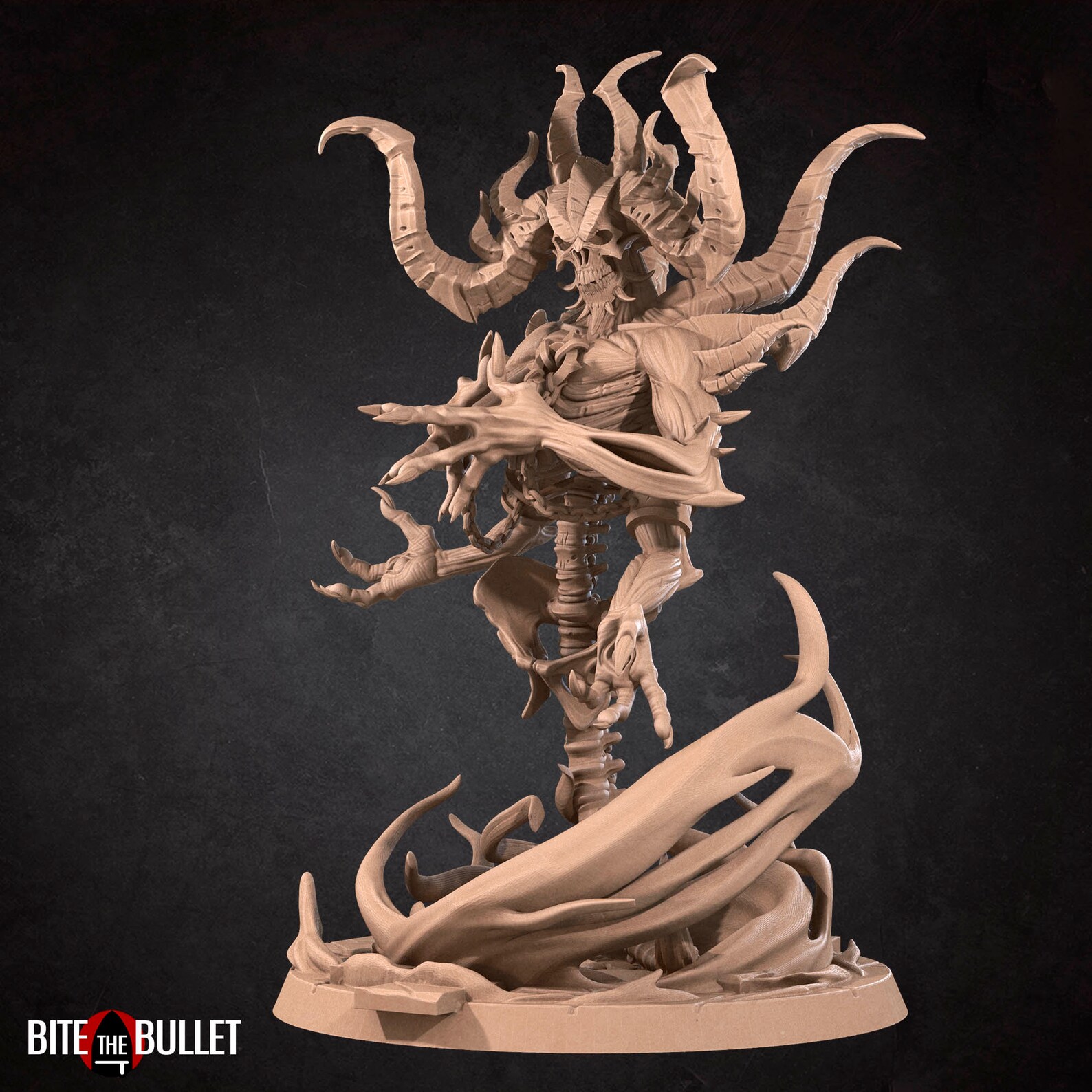 Lord of Hatred - Bone Devil - Demon - Etsy