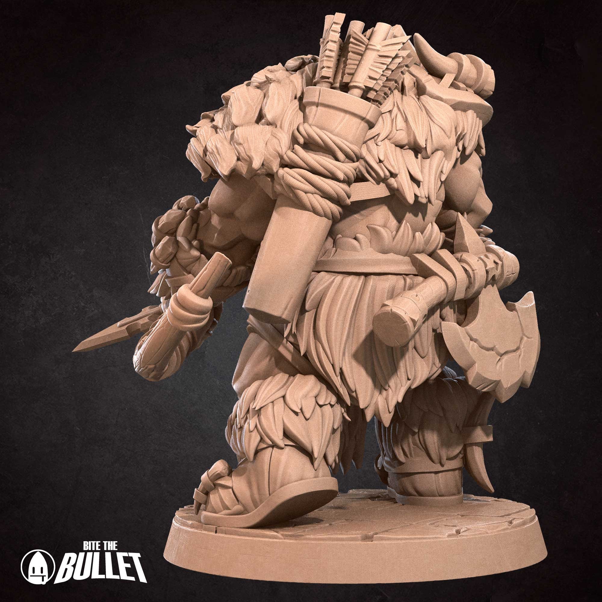 Orc Ranger W/ Optional Bear Companion - Etsy