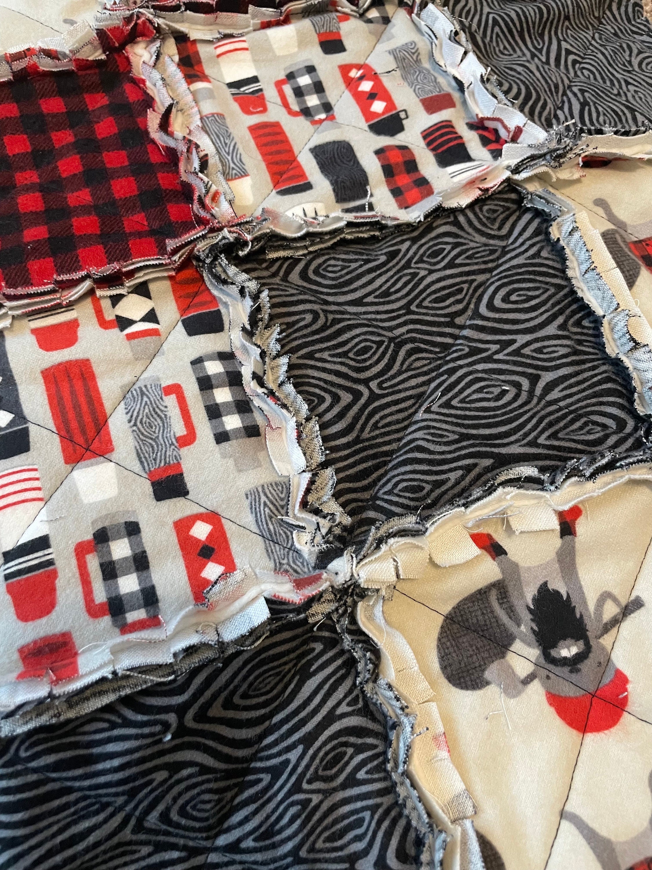 Baby Rag Quilt Pattern - Etsy