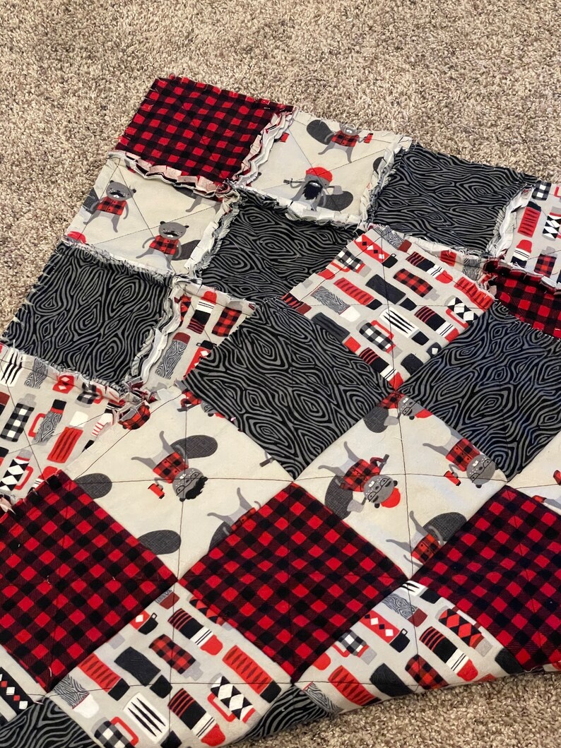 Baby Rag Quilt Pattern - Etsy