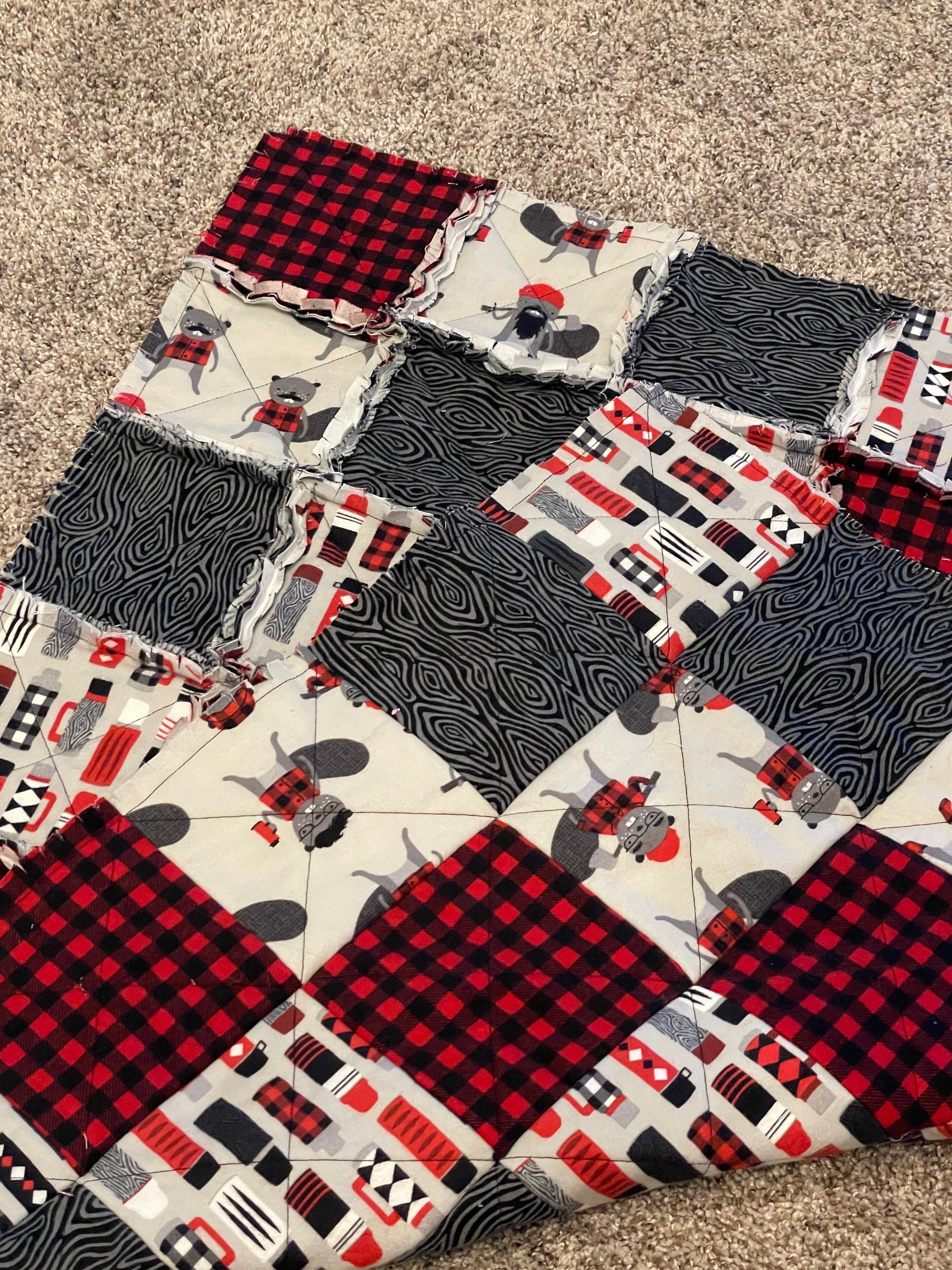 Baby Rag Quilt Pattern - Etsy