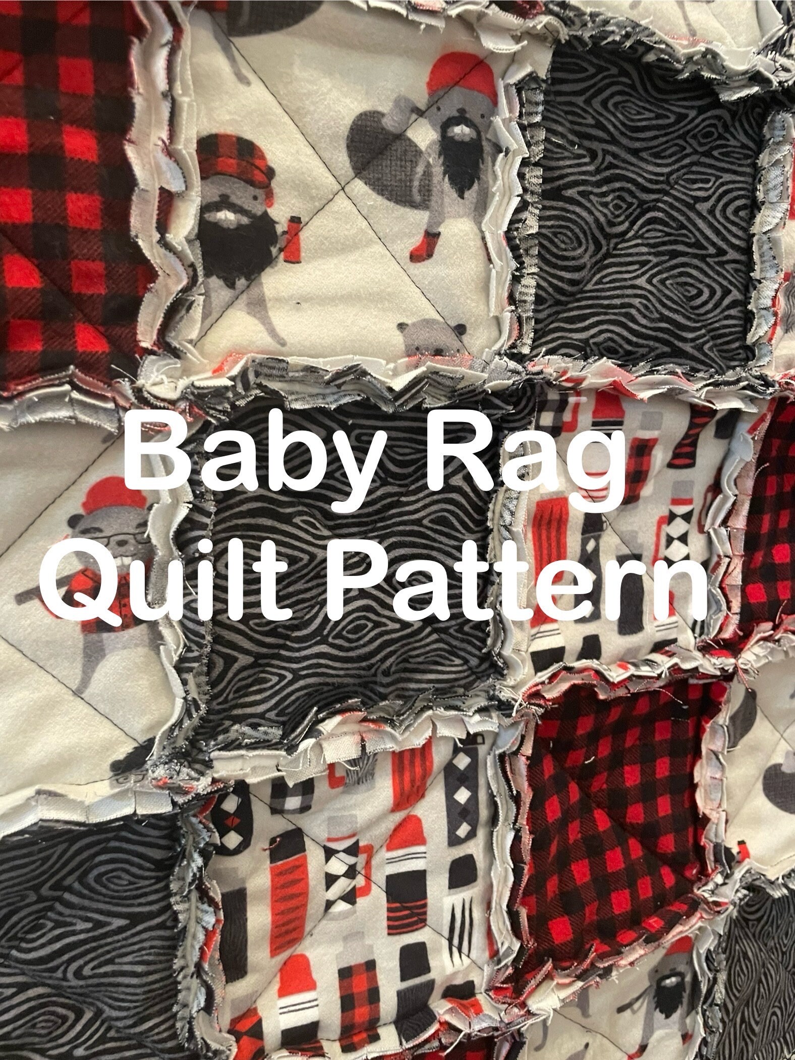 Baby Rag Quilt Pattern - Etsy