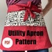 Utility Apron Pattern - Etsy