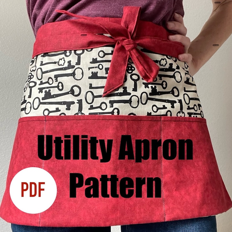 Waitress Apron Pattern - Etsy